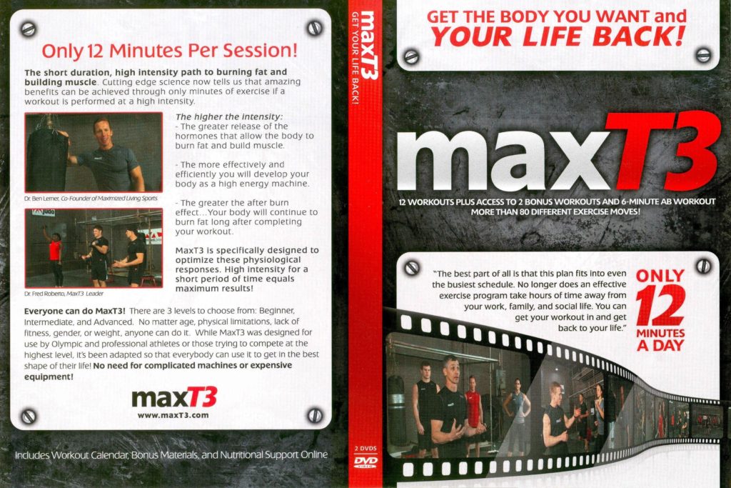 MaxT3 to Get Into The Best Shape in Less Time - DrJockers.com