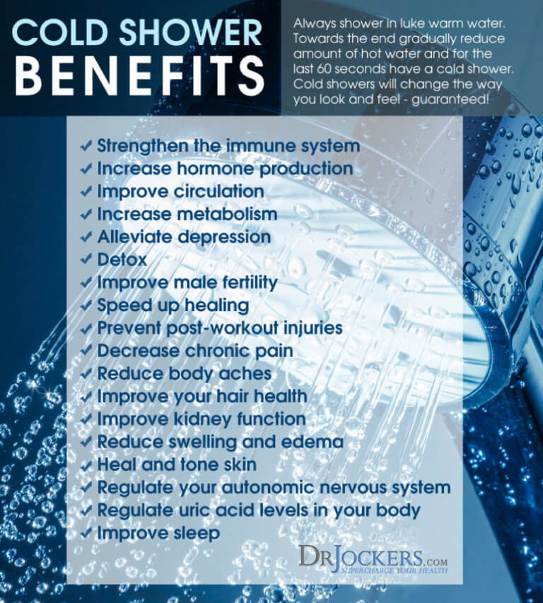 3 Surprising Benefits of Taking Cold Showers - DrJockers.com