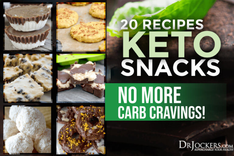 Keto Snacks: 20 Recipes To Break Carb Cravings! - DrJockers.com