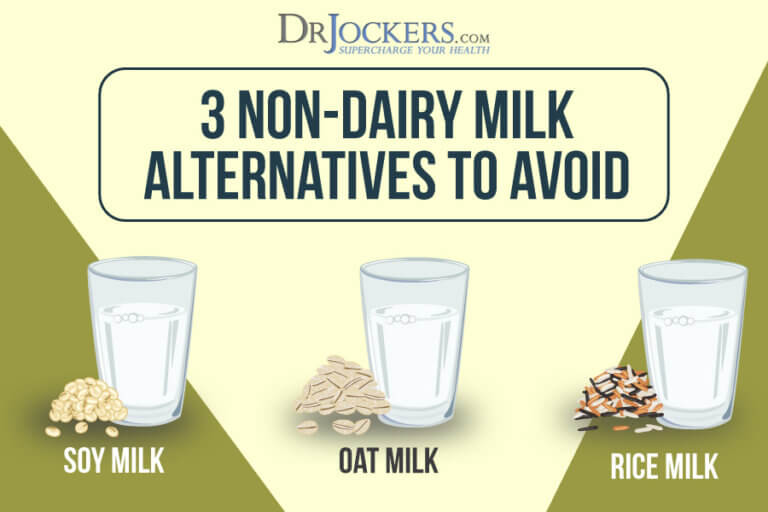 Top 5 Milk Alternatives To Use and 3 To Avoid - DrJockers.com