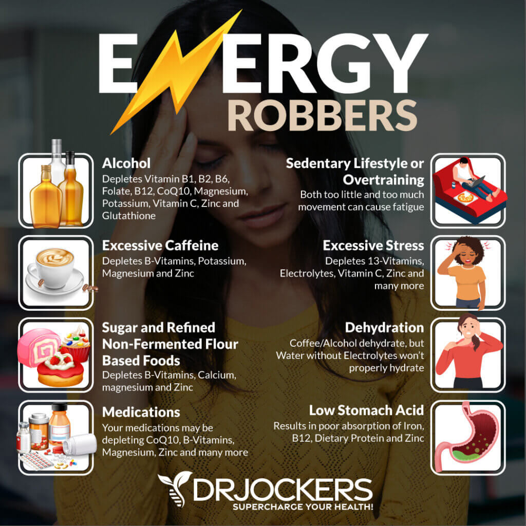 Low Energy: 8 Common Things That Rob Your Energy