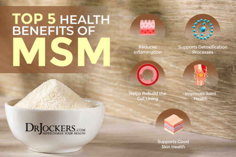 The Top 5 Health Benefits of MSM for Pain, Skin and Longevity