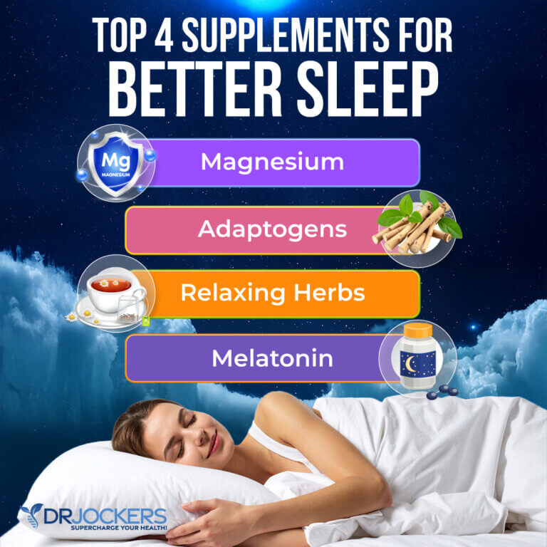 Top 4 Supplements to Improve Sleep - DrJockers.com
