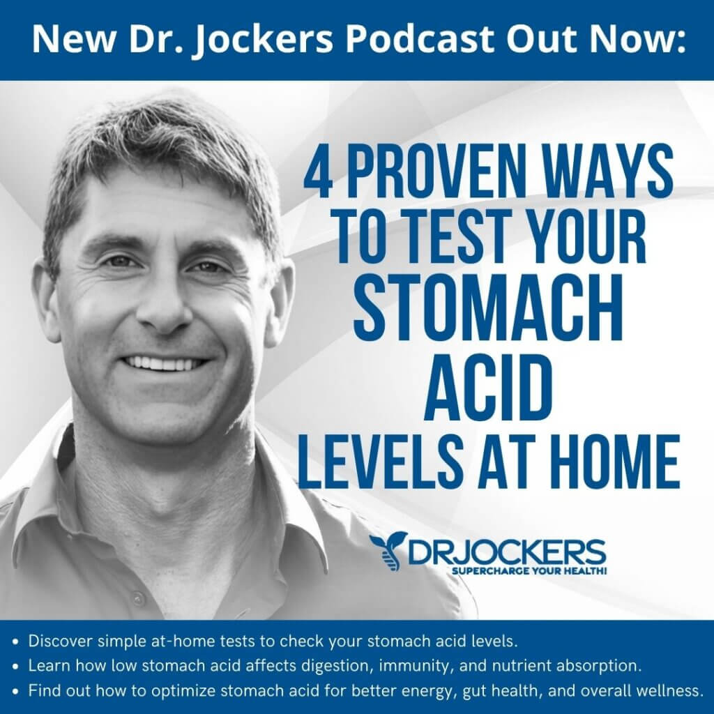 Episode #649 - 4 Proven Ways to Test Your Stomach Acid Levels at Home ...